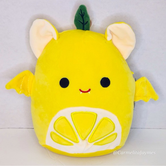 Squishmallows | Toys | Yalitza Lemon Fruit Bat Crossover Squad Original ...